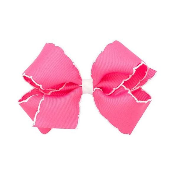 Wee Ones Medium Moonstitch Embroidered Bows, Assorted Colors – Maison ...