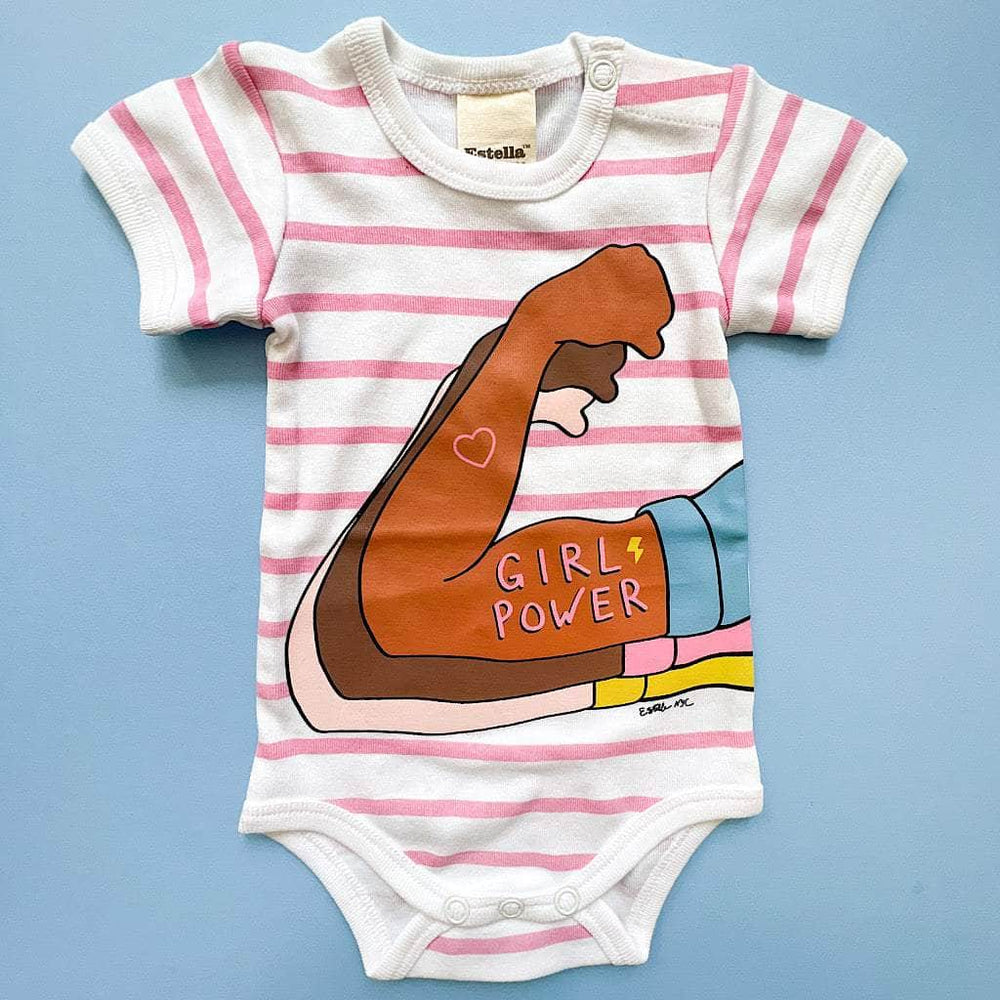 Estella Girl Power Arms Onesie – Maison Baby & Kids