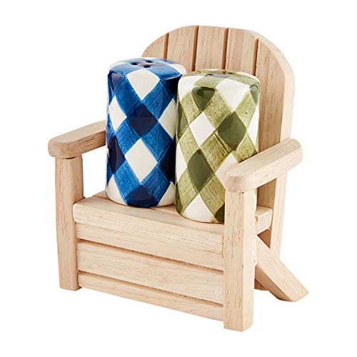 Mud Pie Check Salt & Pepper Chair Set – Maison Baby & Kids