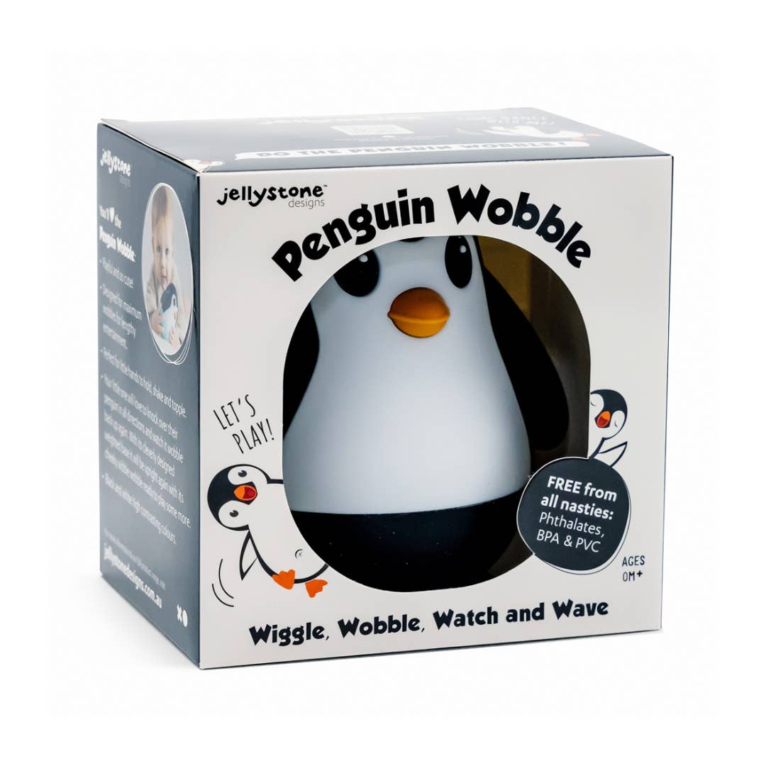 Jellystone Designs USA Penguin Wobble – Maison Baby & Kids