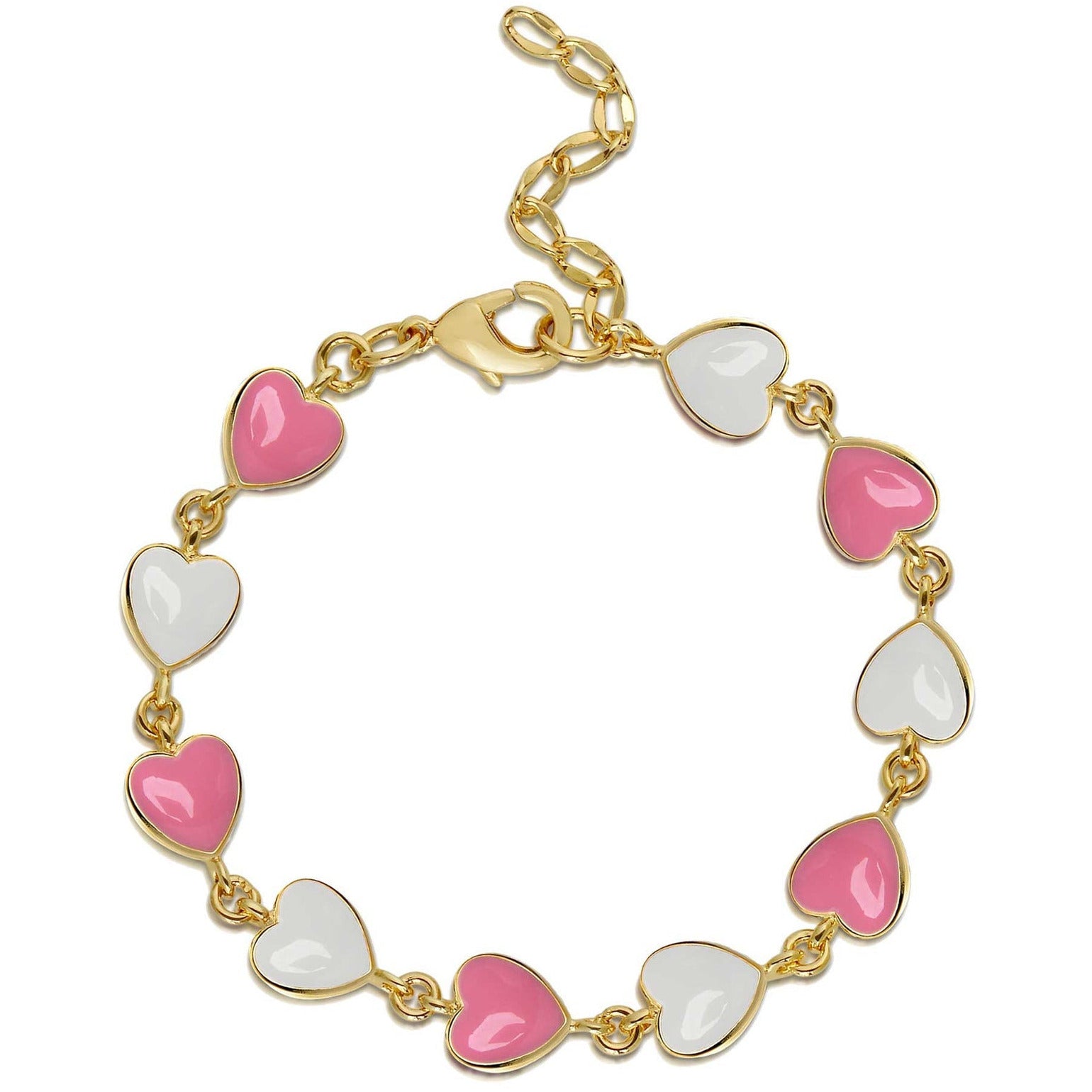 Lily Nily Heart Link Bracelet – Maison Baby & Kids