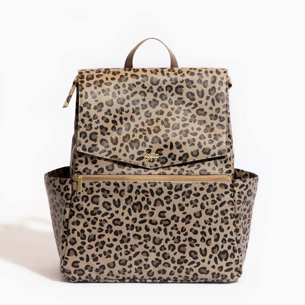 Freshly Picked Women's Convertible Classic Diaper Bag Backpack V2, Leo ...